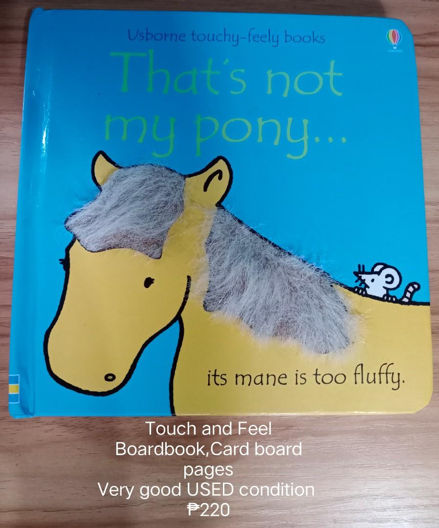 Usborne Touchy Feely That's not my Pony, Hobbies & Toys, Books ...