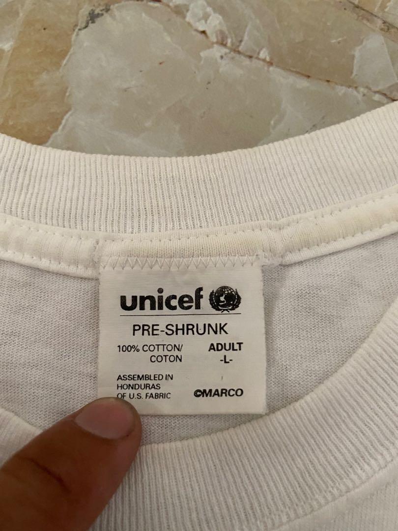 vintage unicef art tee, Men's Fashion, Tops & Sets, Tshirts & Polo ...
