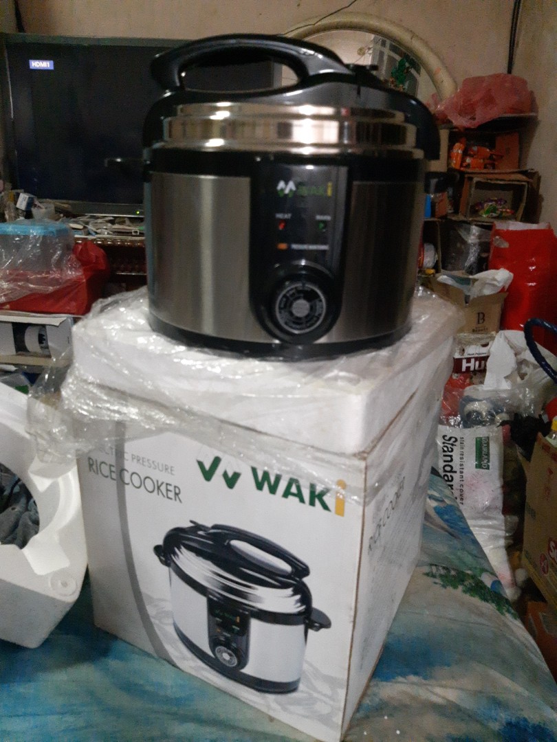 WAKI Electric Pressure Cooker, Kitchen & Appliances di Carousell