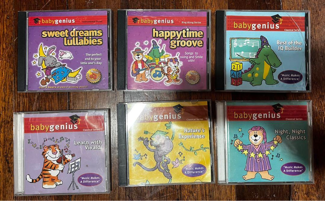 12 pcs of Original Baby Eninstein and Baby Genius CDs, Babies & Kids ...