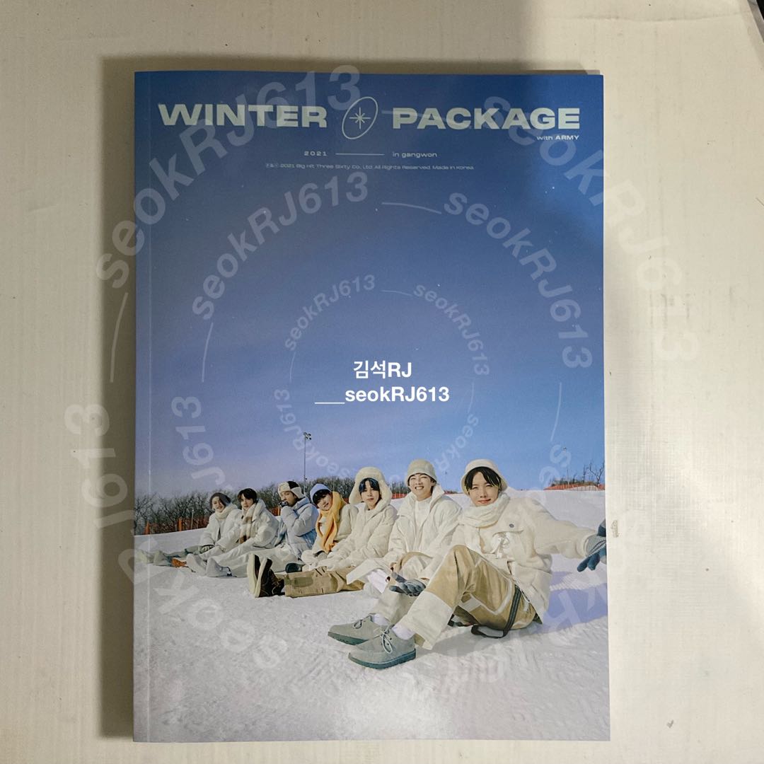 2021 BTS Winter Package (Photobook), Hobbies & Toys, Memorabilia ...