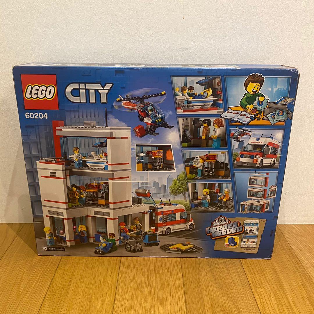 (4 sets) MISB Lego City Hospital Theme - 4429 4431 60204 60330 ...