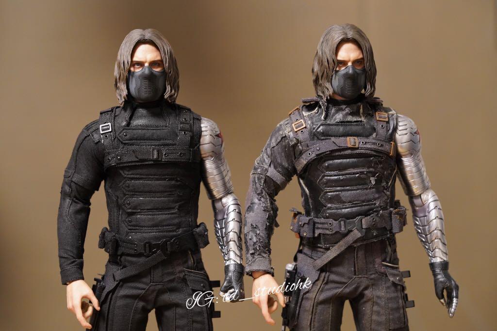 代工改造 Hottoys winter soldier 1.0 mms240 hot toys captain America, 興趣及遊戲 ...