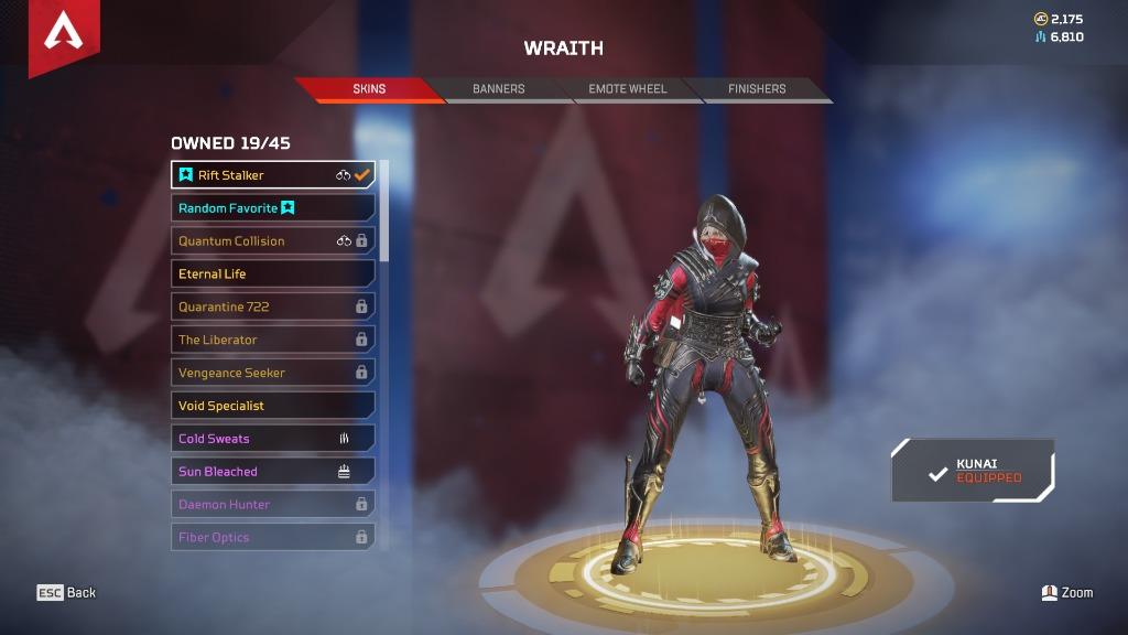 APEX LEGENDS WRAITH HEIRLOOM, Video Gaming, Gaming Accessories, Game ...