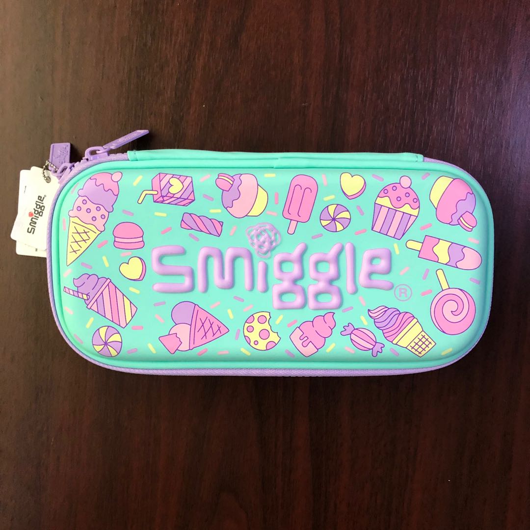 [Authentic] Smiggle Hard Pen Case, Hobbies & Toys, Stationary & Craft ...