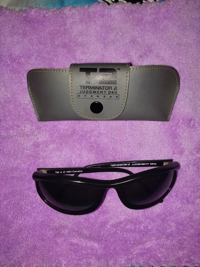 Authentic T2 Terminator movie sunglasses merchandise (Halloween Cosplay ...