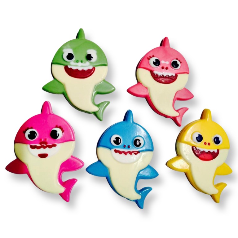 Baby Shark Milk Chocolate, Food & Drinks, Homemade Bakes on Carousell