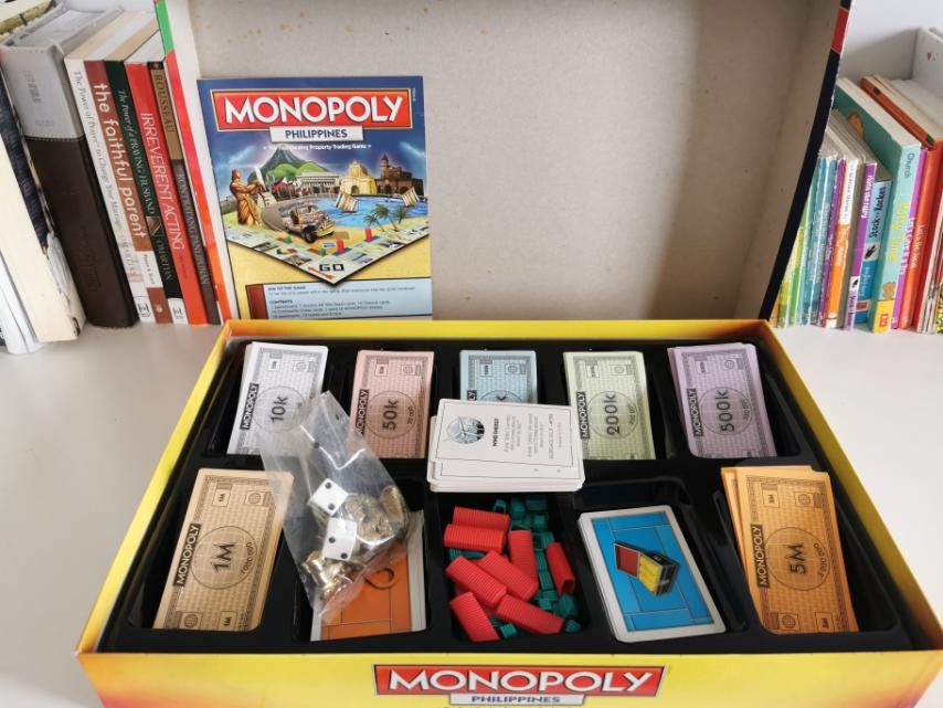 BARELY USED Monopoly Philippine Edition, Hobbies & Toys, Toys & Games ...