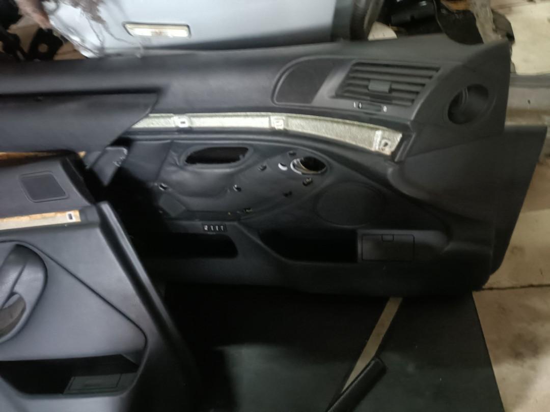 Bmw E39 Msport Leather Door Trim Original, Auto Accessories on Carousell