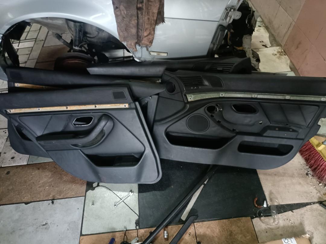 Bmw E39 Msport Leather Door Trim Original, Auto Accessories on Carousell