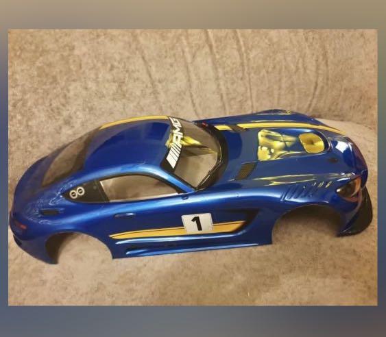 Brand new TAMIYA RC car AMG Body Shell, Sports Equipment, Bicycles ...