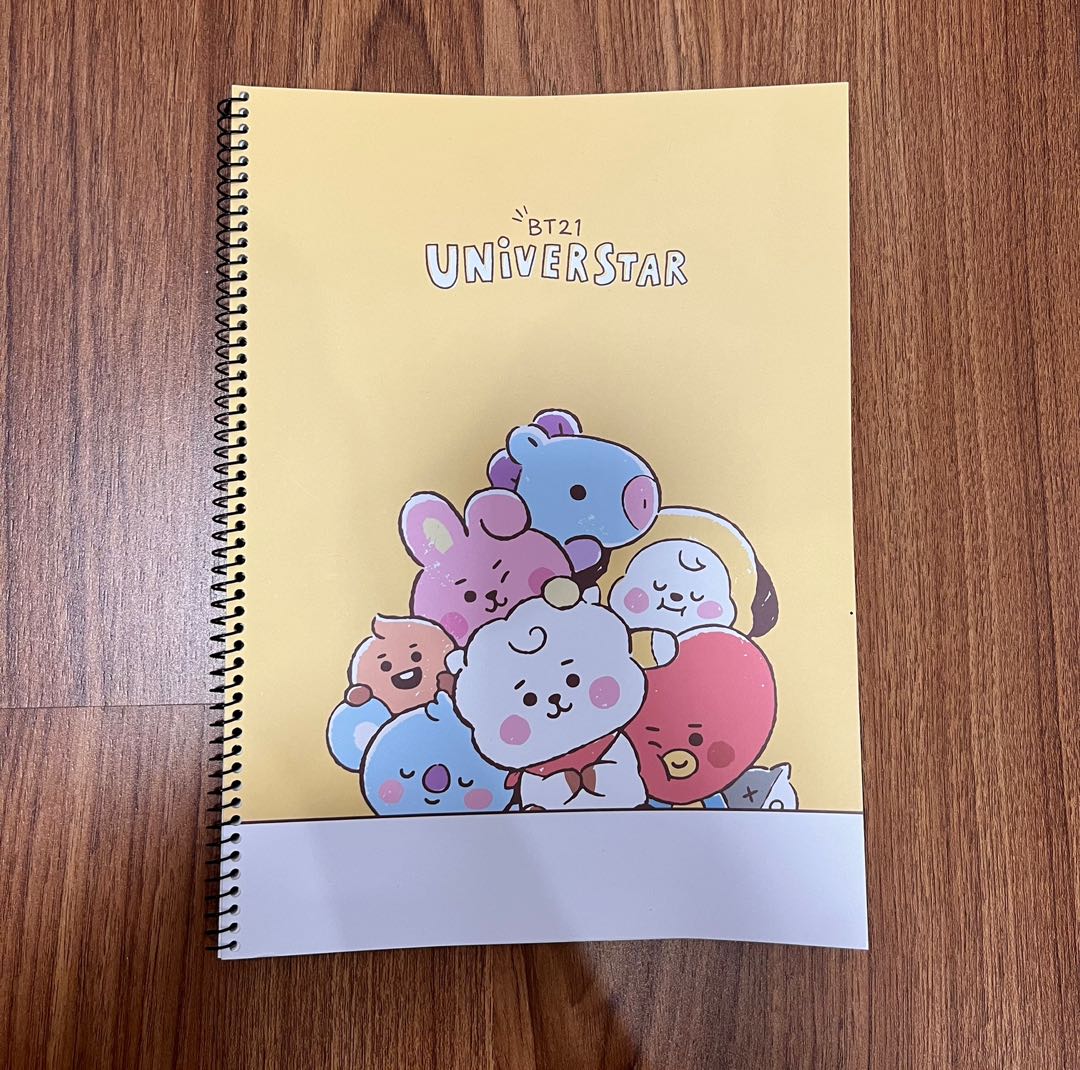 Bt21 spring notebook, Everything Else, Looking For on Carousell