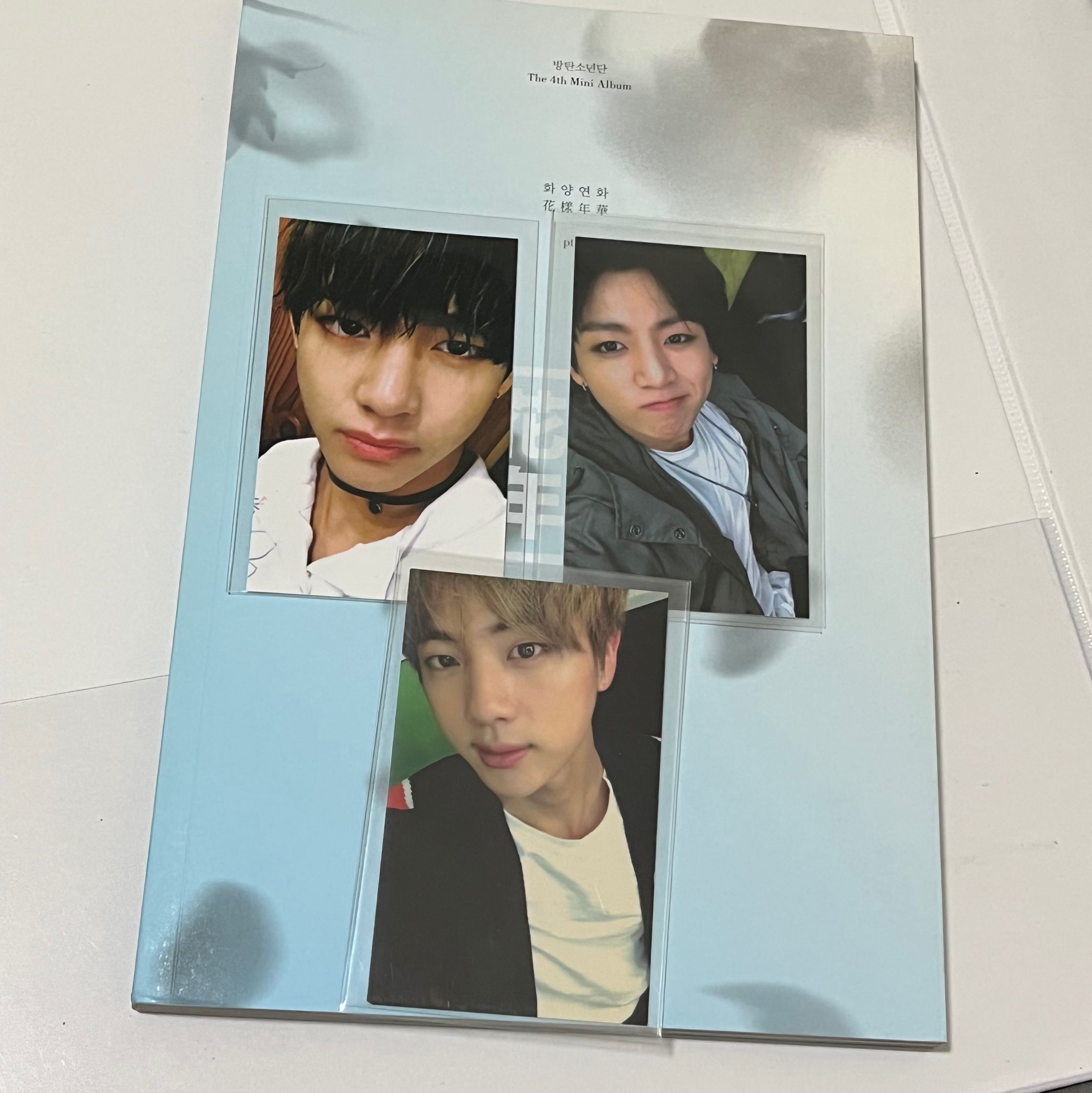 BTS HYYH Pt 2 mini album with Jin Seokjin, Taehyung V, Jungkook JK photocards pc, Hobbies & Toys ...
