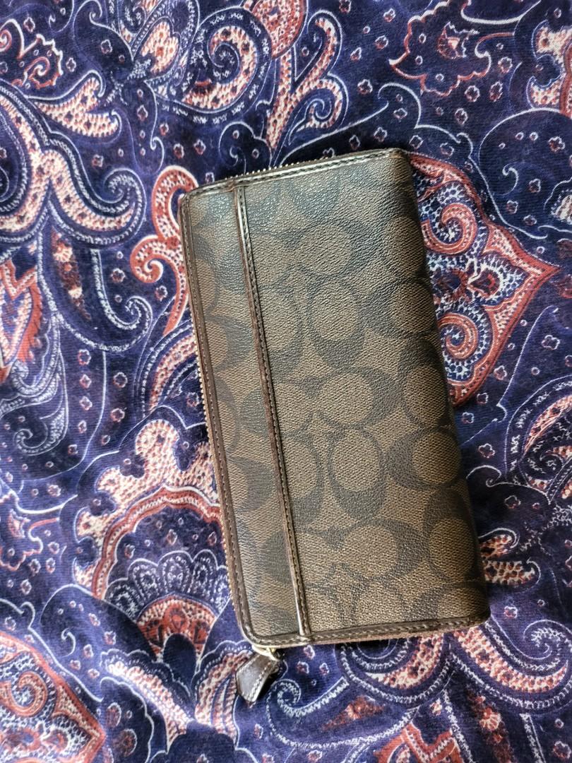Coach Long Wallet for Men, Women's Fashion, Bags & Wallets, Wallets ...