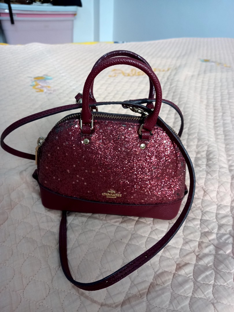 Coach micro mini 2way, Luxury, Bags & Wallets on Carousell