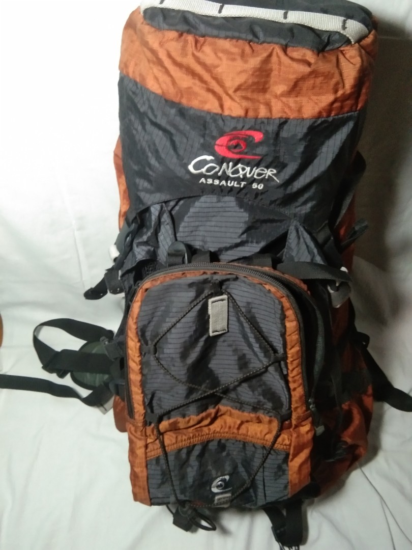 Conquer Assault Hiking Backpack 50L, Sports Equipment, Hiking & Camping ...