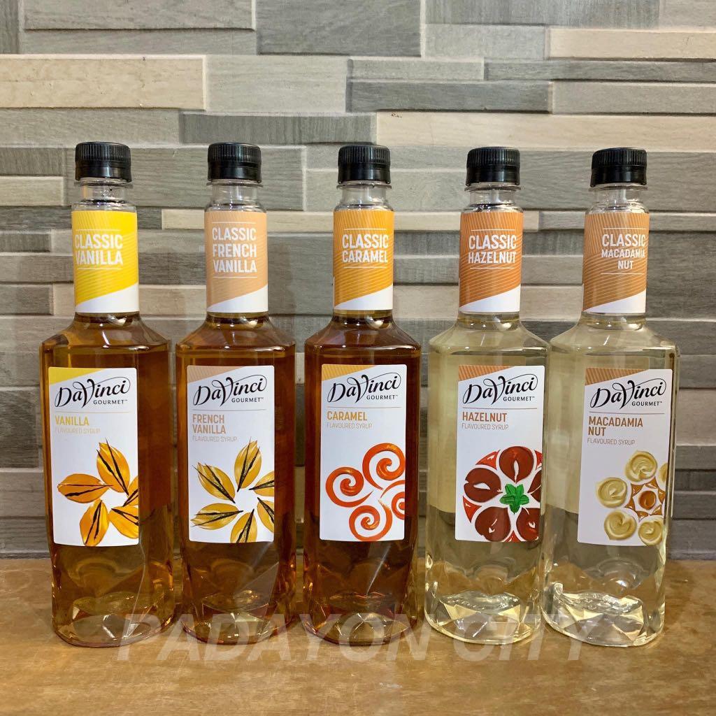 Da Vinci Syrups, Sauce, Pumps, Food & Drinks, Beverages on Carousell
