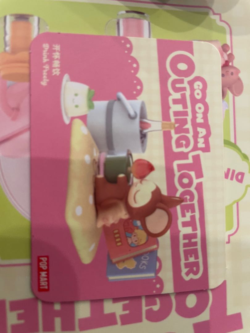 Dimoo Go outing together Popmart, Hobbies & Toys, Toys & Games on Carousell
