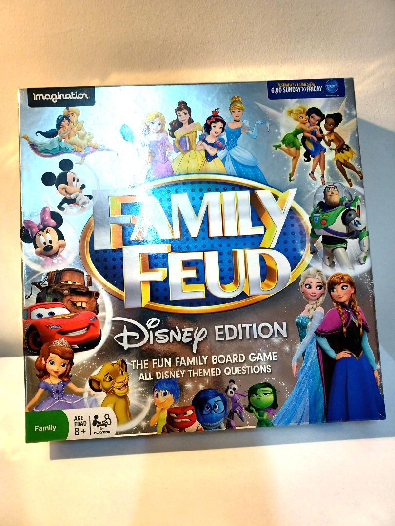 Disney Family Feud game board, Hobbies & Toys, Toys & Games on Carousell