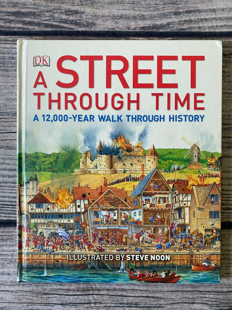 DK A street through time, Hobbies & Toys, Books & Magazines, Children's ...