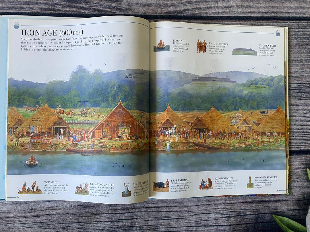 DK A street through time, Hobbies & Toys, Books & Magazines, Children's ...