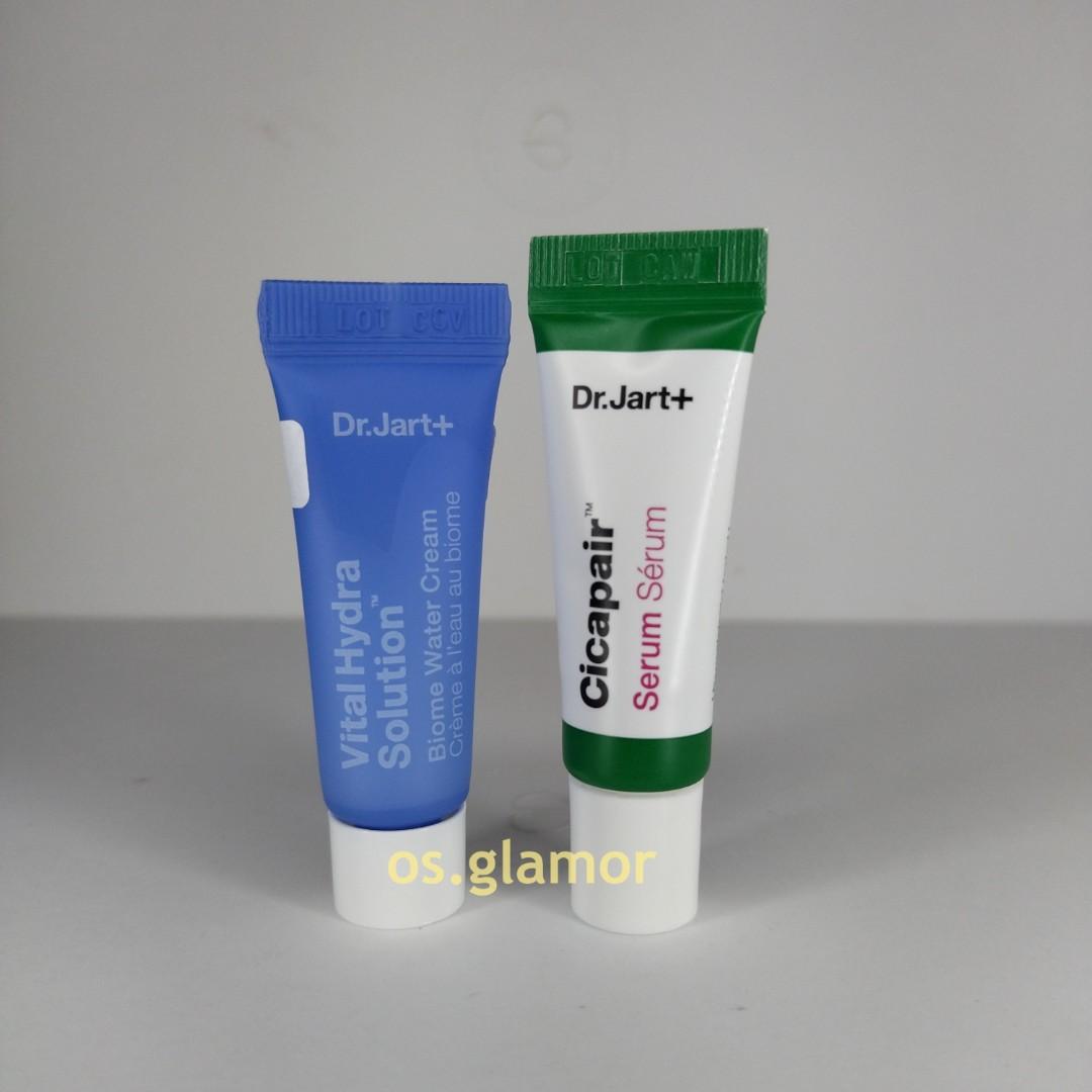 Dr Jart Biome Water Cream 5 ml + Cicapair Serum 5ml, Beauty & Personal ...