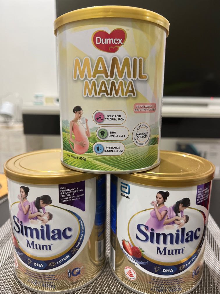 Dumex mamil mama & Similac mum maternal milk, Babies & Kids, Maternity ...