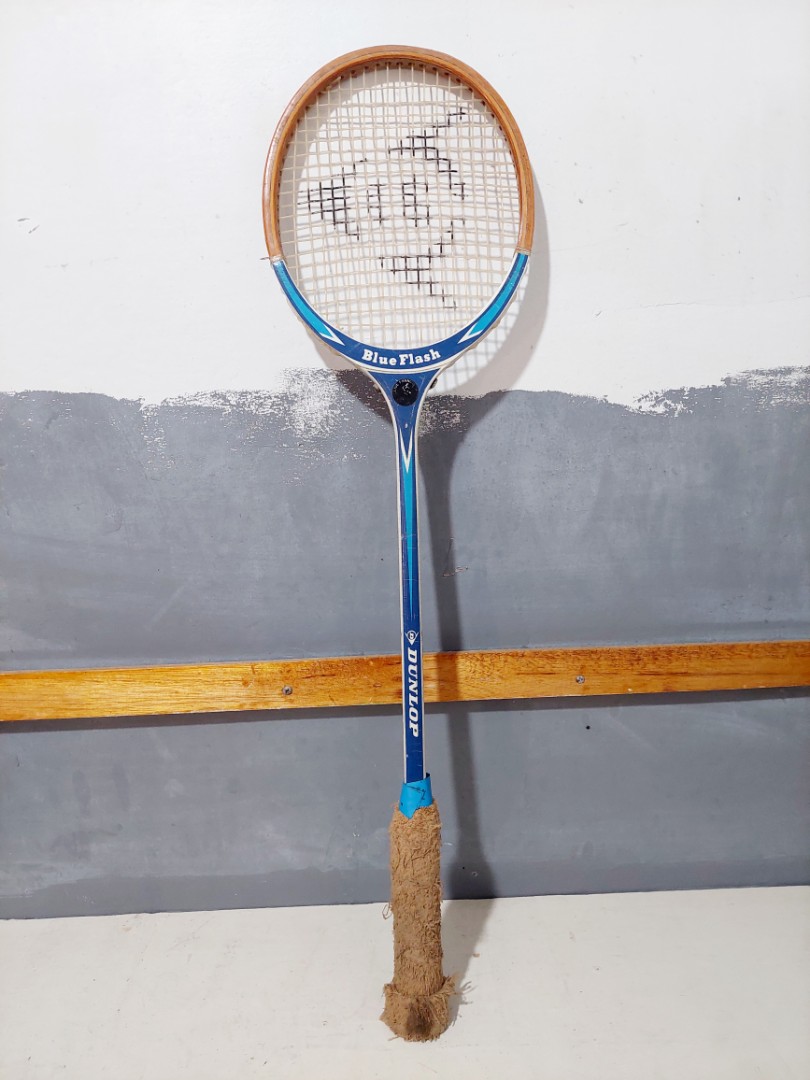 Dunlop Wooden Badminton Racket, Sports Equipment, Other Sports ...