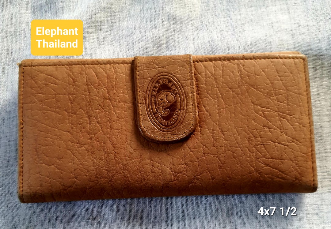 Elephant Thailand Long Wallet, Women's Fashion, Bags & Wallets, Wallets ...