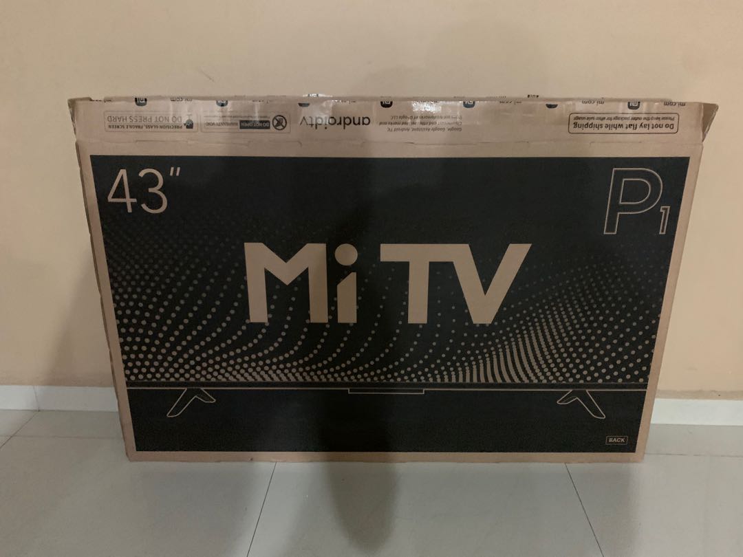 Empty TV box, TV & Home Appliances, TV & Entertainment, TV Parts ...