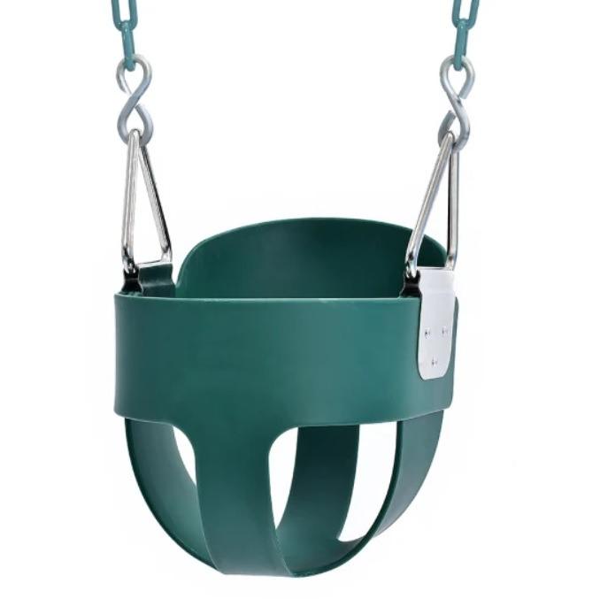 EVA Swing Bucket Hanging Chair, Green, Bucket Swing, Hanging Chair ...