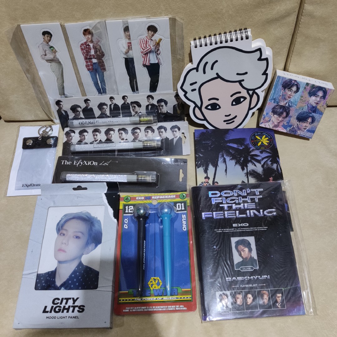 EXO Official Merchandise/goods, Hobbies & Toys, Memorabilia ...