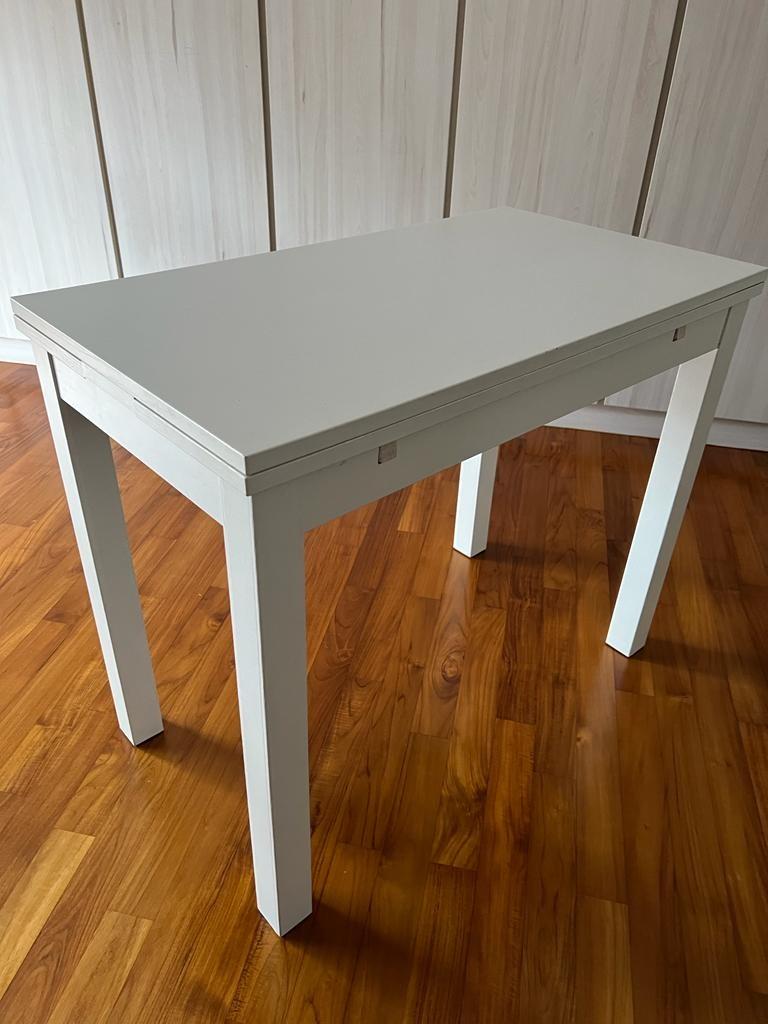 Extendable table from IKEA, Furniture & Home Living, Furniture, Tables ...