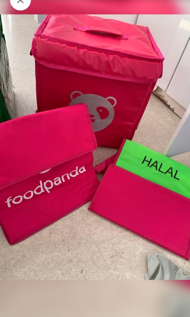 Food Delivery Rack and Foodpanda Bags, Everything Else on Carousell