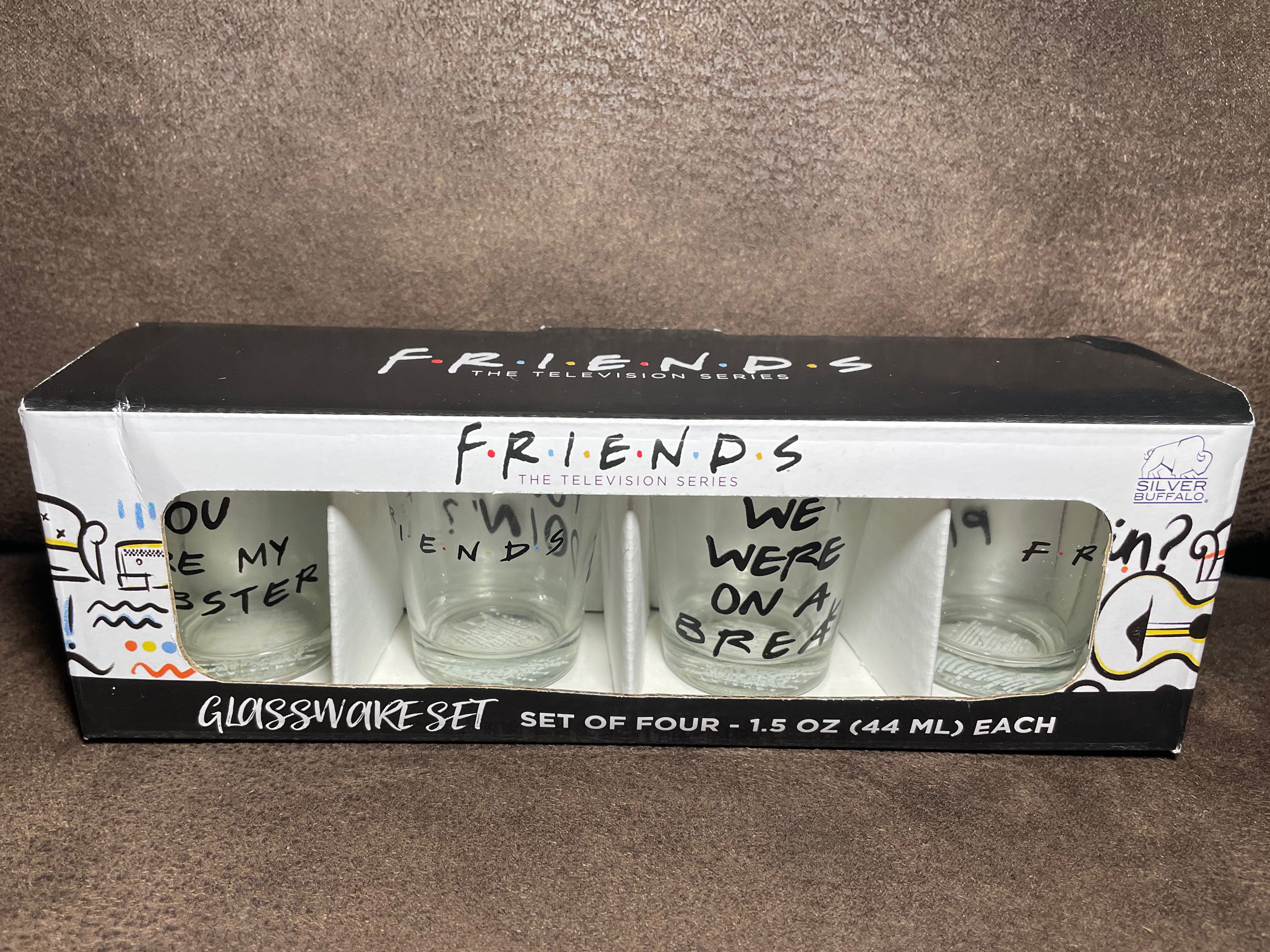 FRIENDS Glassware set of four, Food & Drinks, Other Food & Drinks on ...