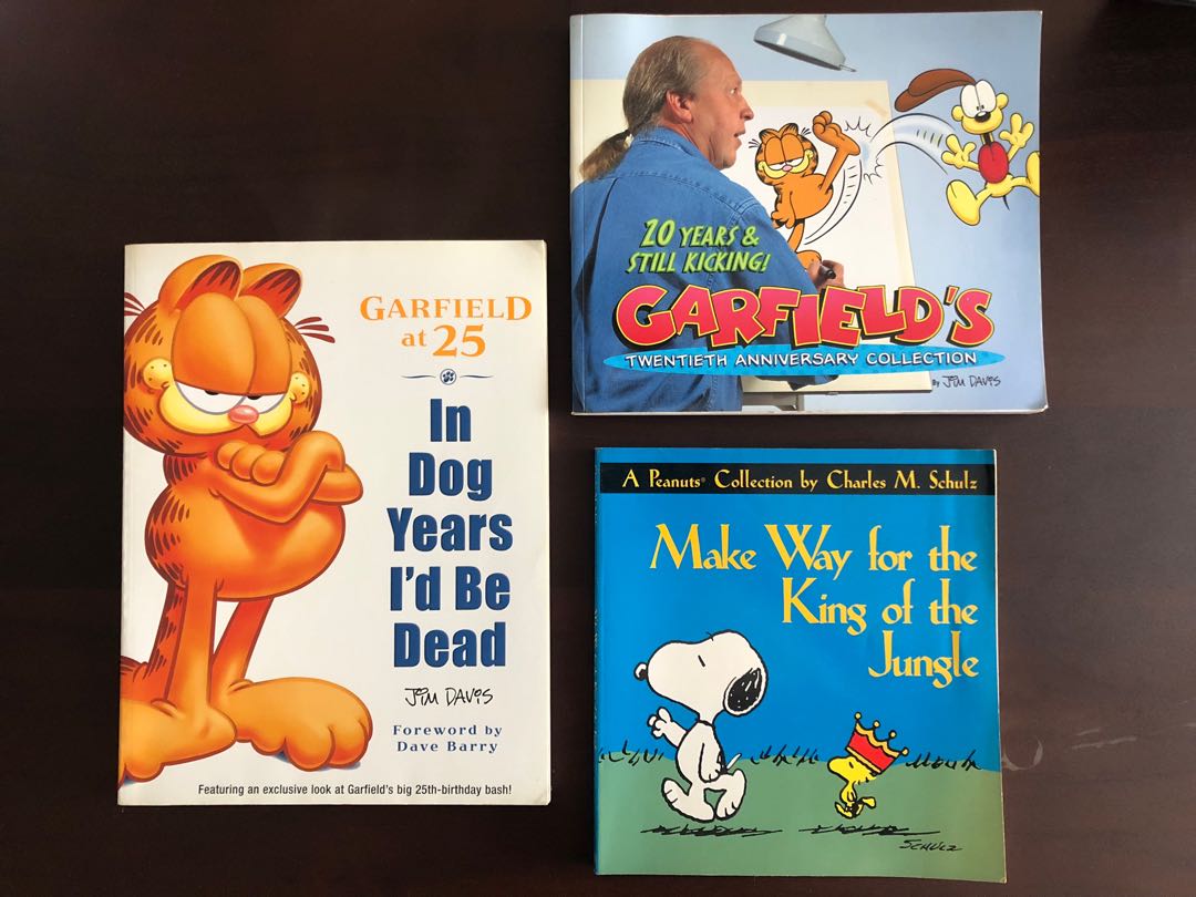 Garfield & Peanuts Comic Books, Hobbies & Toys, Books & Magazines ...