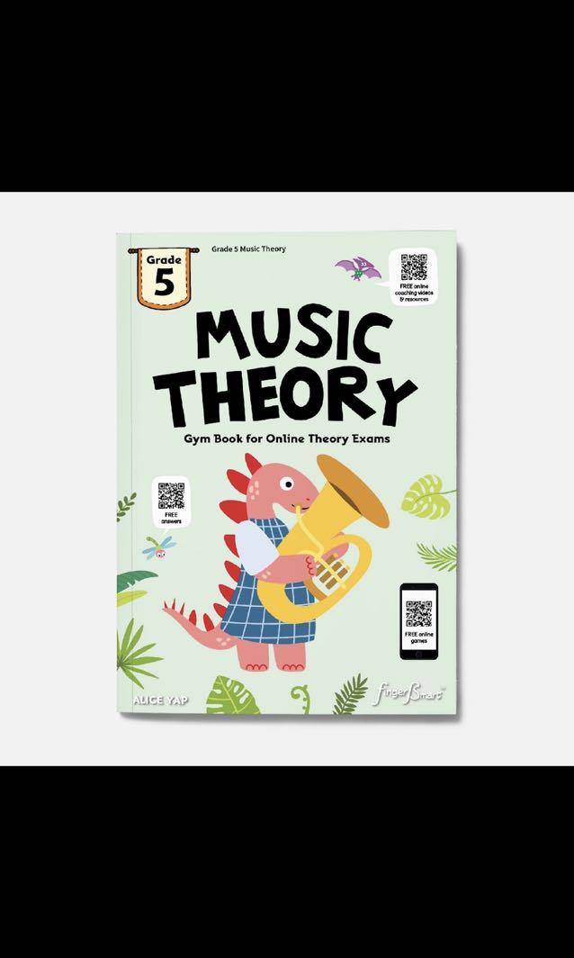 Grade 5 Music Theory Gym Book FingerSmart, Hobbies & Toys, Music ...