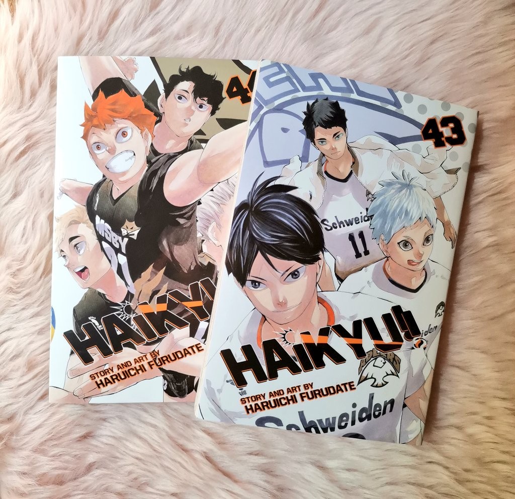 Haikyuu!! manga volume 44 & 43, Hobbies & Toys, Books & Magazines ...