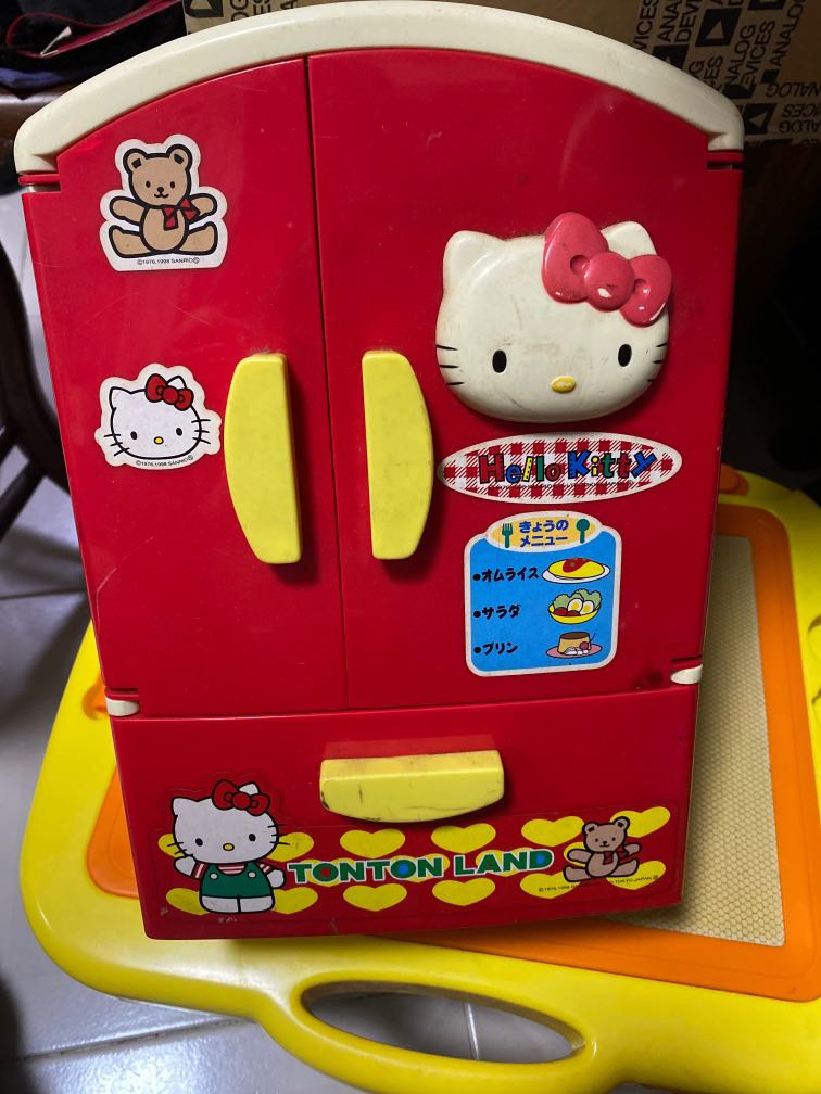Hello kitty fridge, Hobbies & Toys, Toys & Games on Carousell