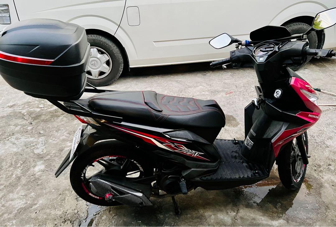 Honda Beat Magenta 2019, Motorbikes, Motorbikes for Sale on Carousell