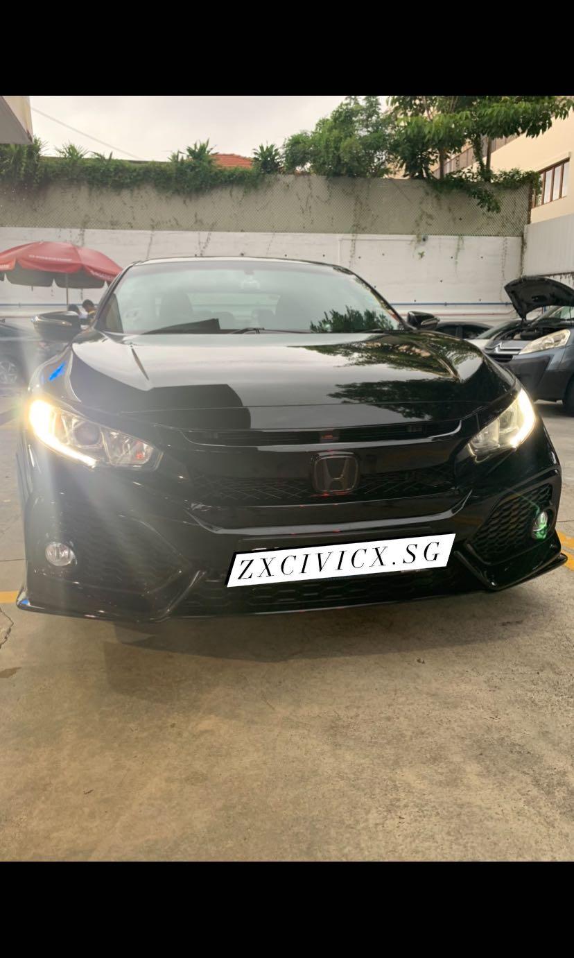 Honda Civic FC si bodykit / civicx FC 1 FC5 10th Gen SI front bumper ...