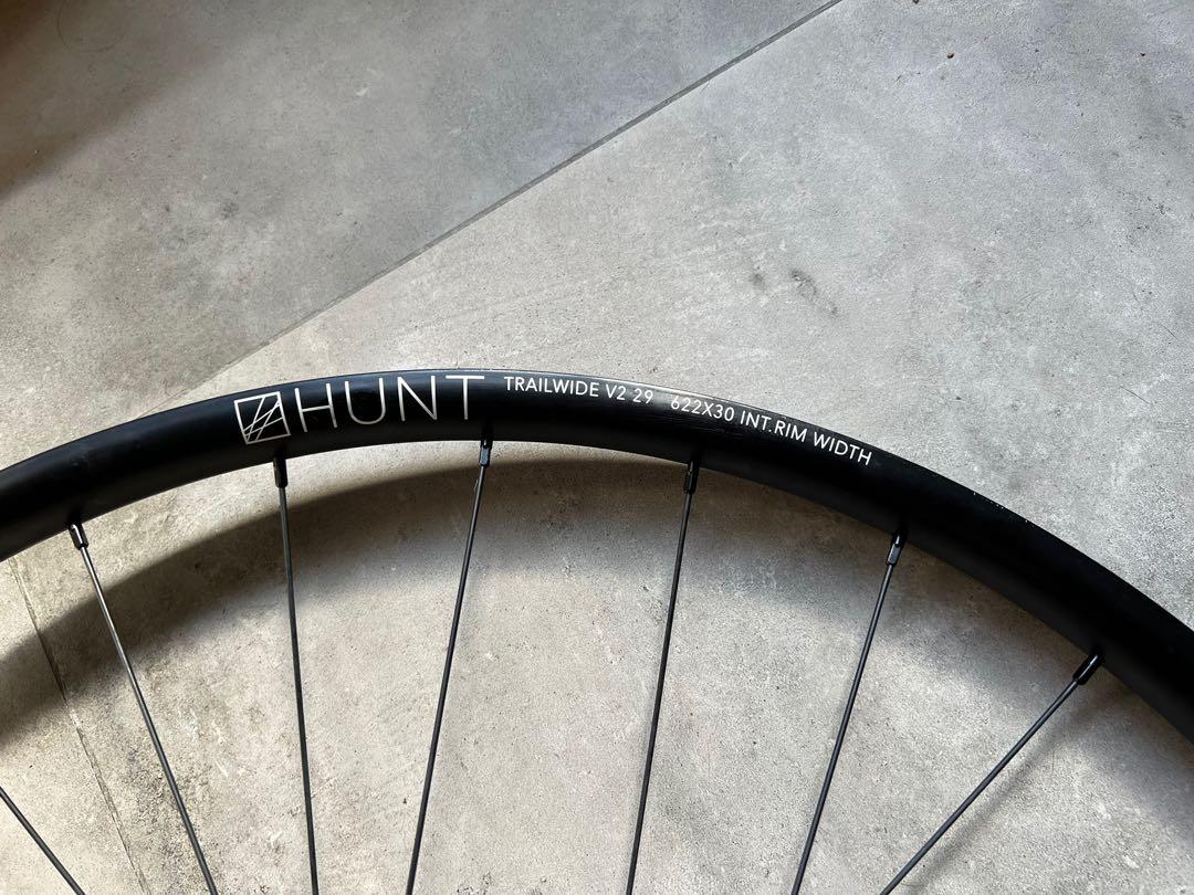 Hunt Trail wide v2 mtb Wheelset 29er boost., Sports Equipment, Bicycles ...