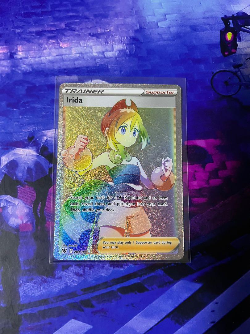 Irida Rainbow Full Art - 204/189 - Astral Radiance, Hobbies & Toys ...