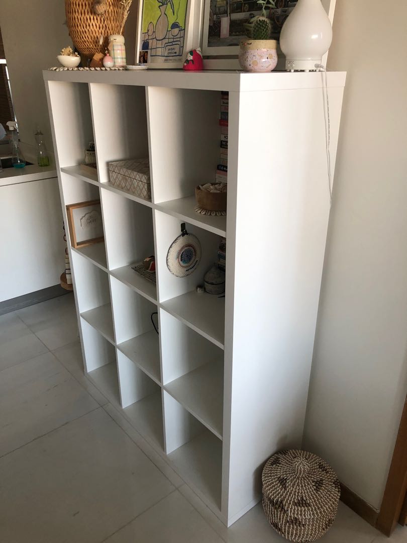 Kallax IKEA 4x3 Bookcase Shelving Unit, Furniture & Home Living ...