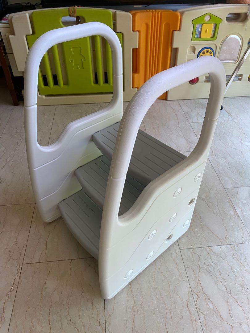 Kid Safety Step Stool with Handle, Babies & Kids, Baby Nursery & Kids ...