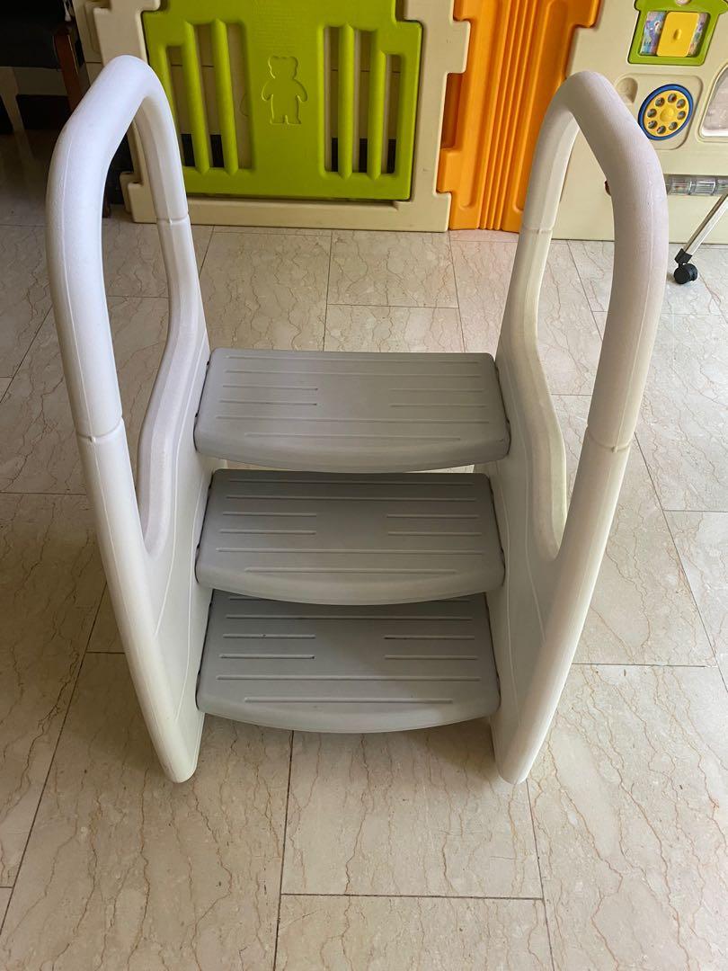 Kid Safety Step Stool with Handle, Babies & Kids, Baby Nursery & Kids ...