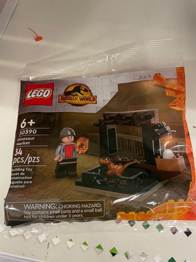 LEGO 30390 Jurassic World Dinosaur Market polybag, Hobbies & Toys, Toys ...
