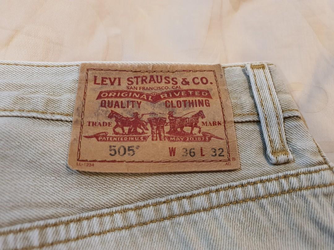 Levis 505 Zip, Men's Fashion, Bottoms, Jeans on Carousell