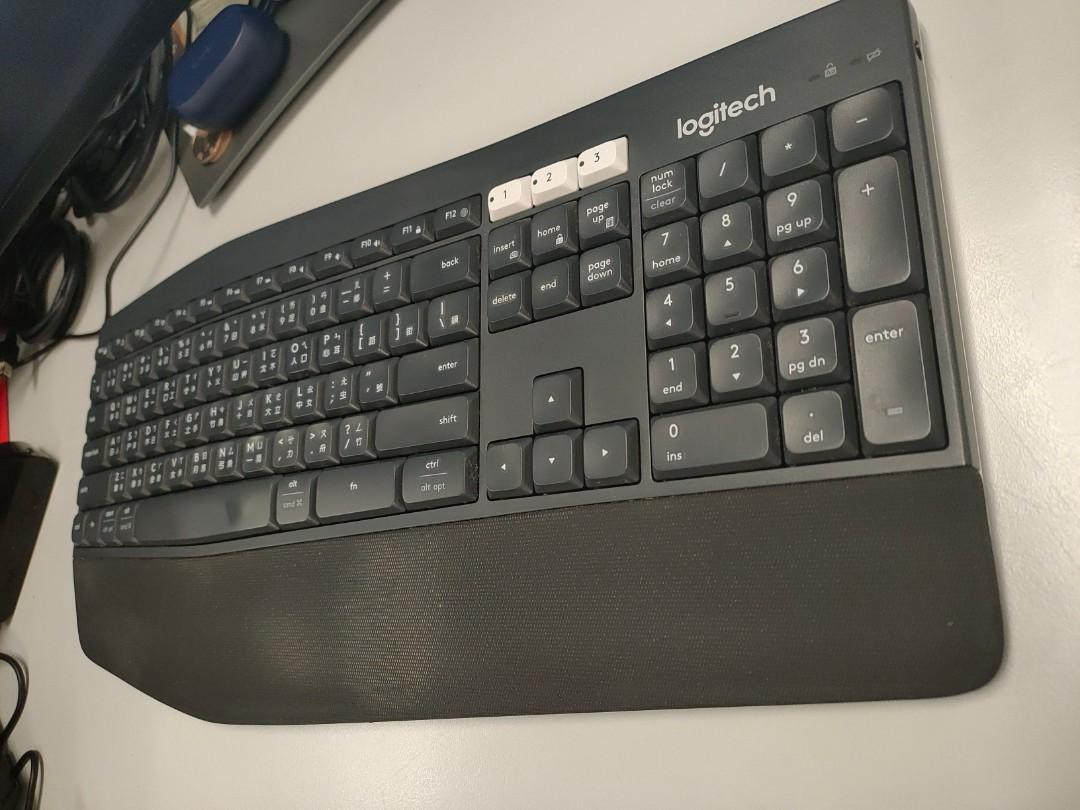 Logitech k850, 電腦＆科技, 電腦周邊及配件, 電腦鍵盤及相關產品 - Carousell