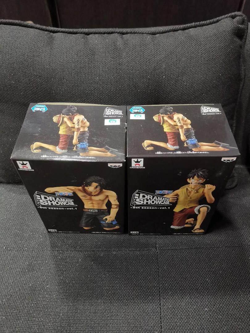 Luffy & Ace Dramatic Showcase, Hobbies & Toys, Toys & Games on Carousell